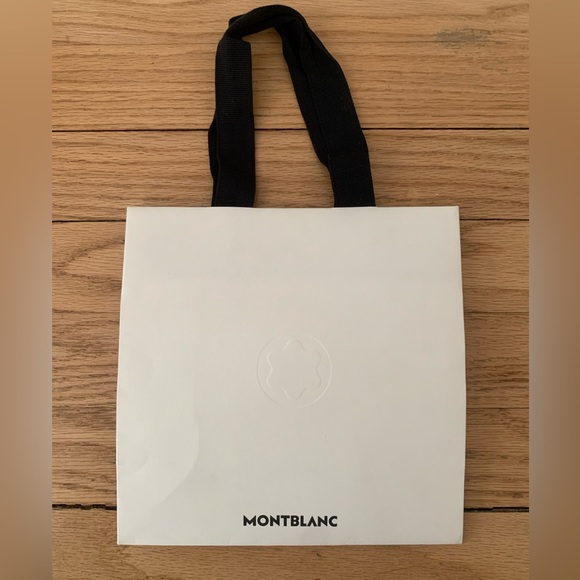 Montblanc | Party Supplies | Montblanc Gift Bag Thick Cardboard Bag ...